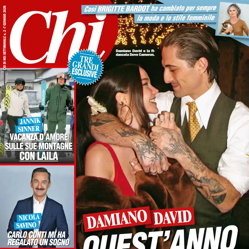 Chi - Copertina di oggi, Venerdì 09/01/2026