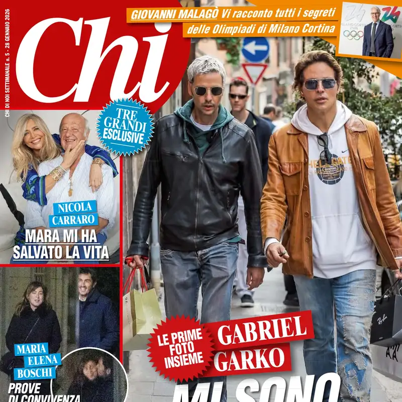 Chi - Copertina di oggi, Mercoledì 28/01/2026