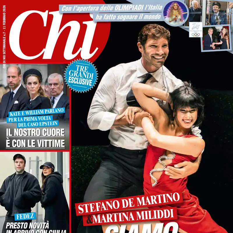 Chi - Copertina di oggi, Mercoledì 11/02/2026
