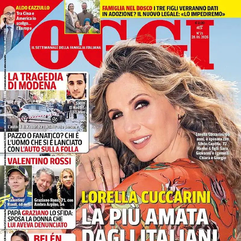 Oggi - Copertina di oggi, Giovedì 21/05/2026