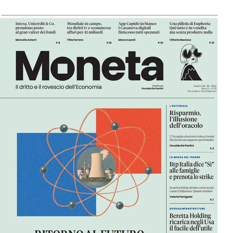 Moneta | Il Giornale - Copertina di oggi - 6 Giugno 2026